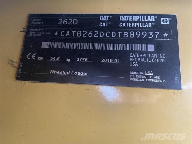 Cat 262D, 2019, Rīga, Latvia - Käytetyt liukuohjatut kuormaajat ...